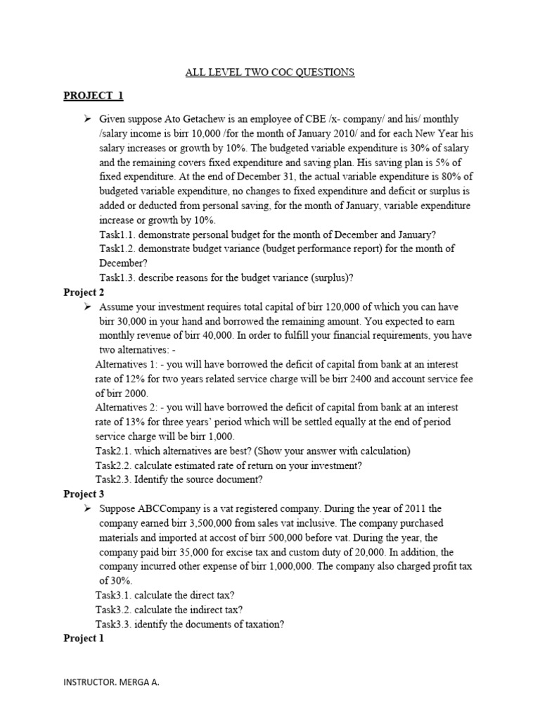 All Level 2 Coc Questions Simple To Approach 1 Docx 802a3df9f39 | PDF ...