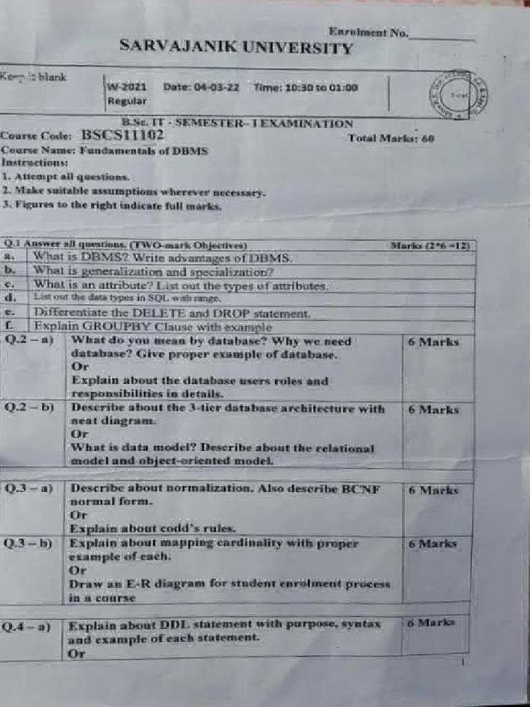 Sem1 Bscit - Result | PDF