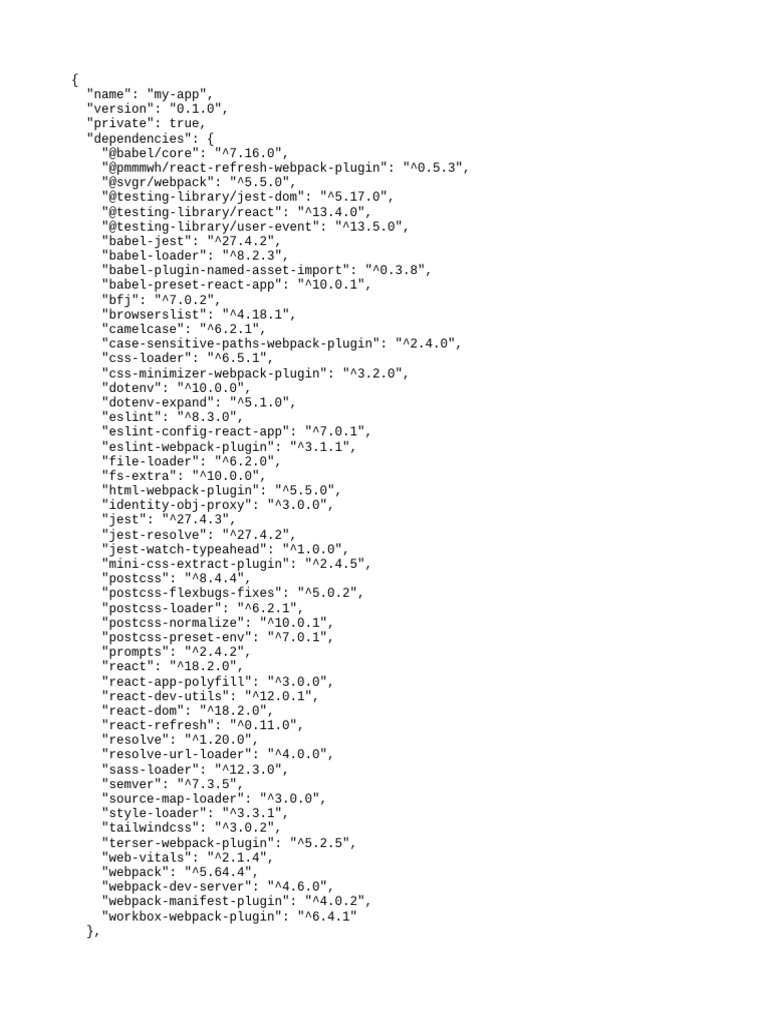 React App Setup with Webpack & Babel | PDF | Java Script | Web Software