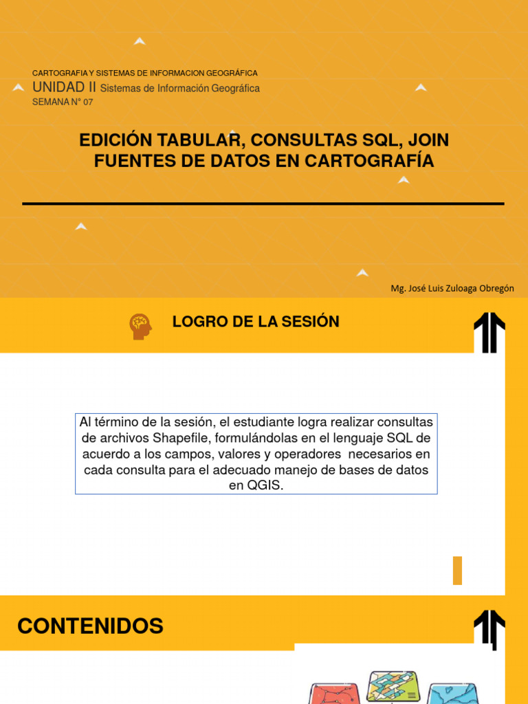 IAMB-1401 Clase 07 - Edición Tabular, SQL y Join | PDF | SQL | Base de datos relacional