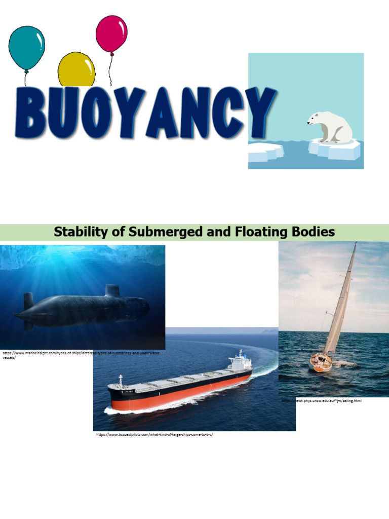 RM15 Buoyancy 2 | PDF | Buoyancy | Force