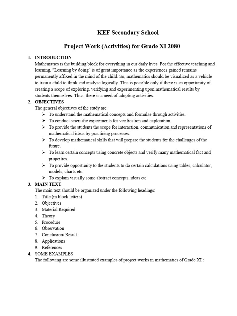 Project 2 | Download Free PDF | Mathematics | Concept