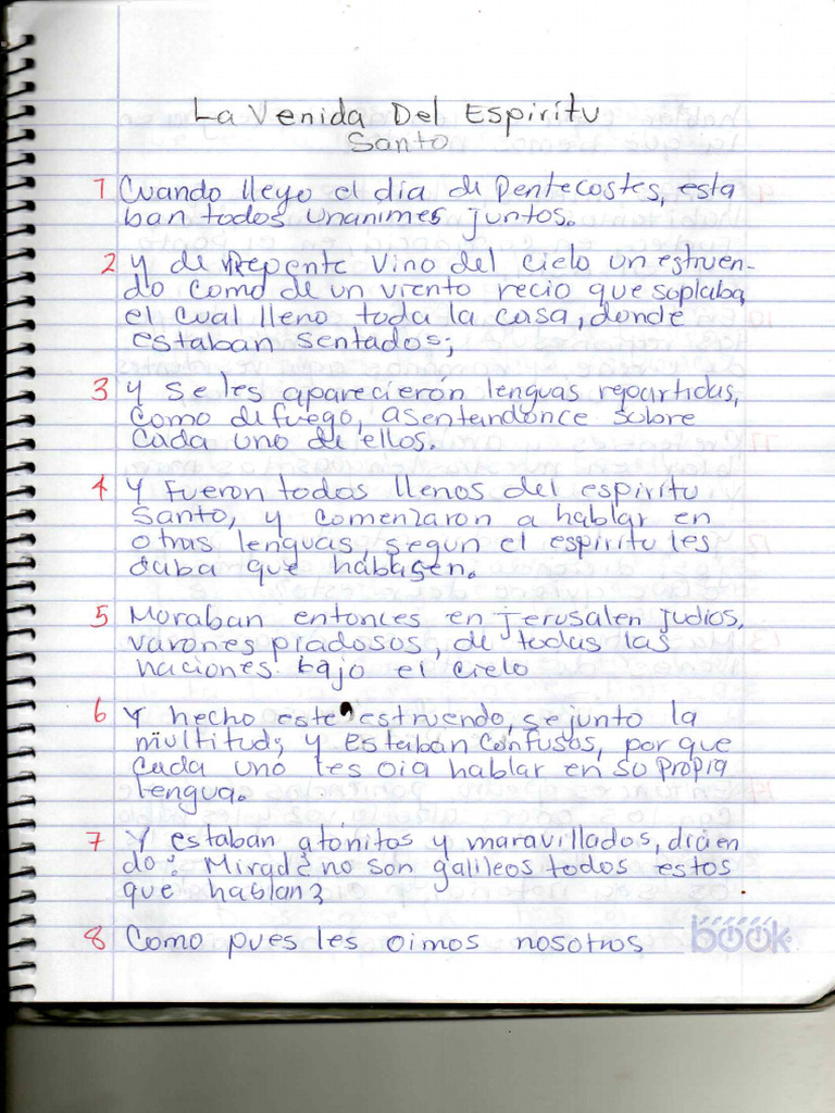 Capitulo 2 Del Libro De Los Hechos Pdf