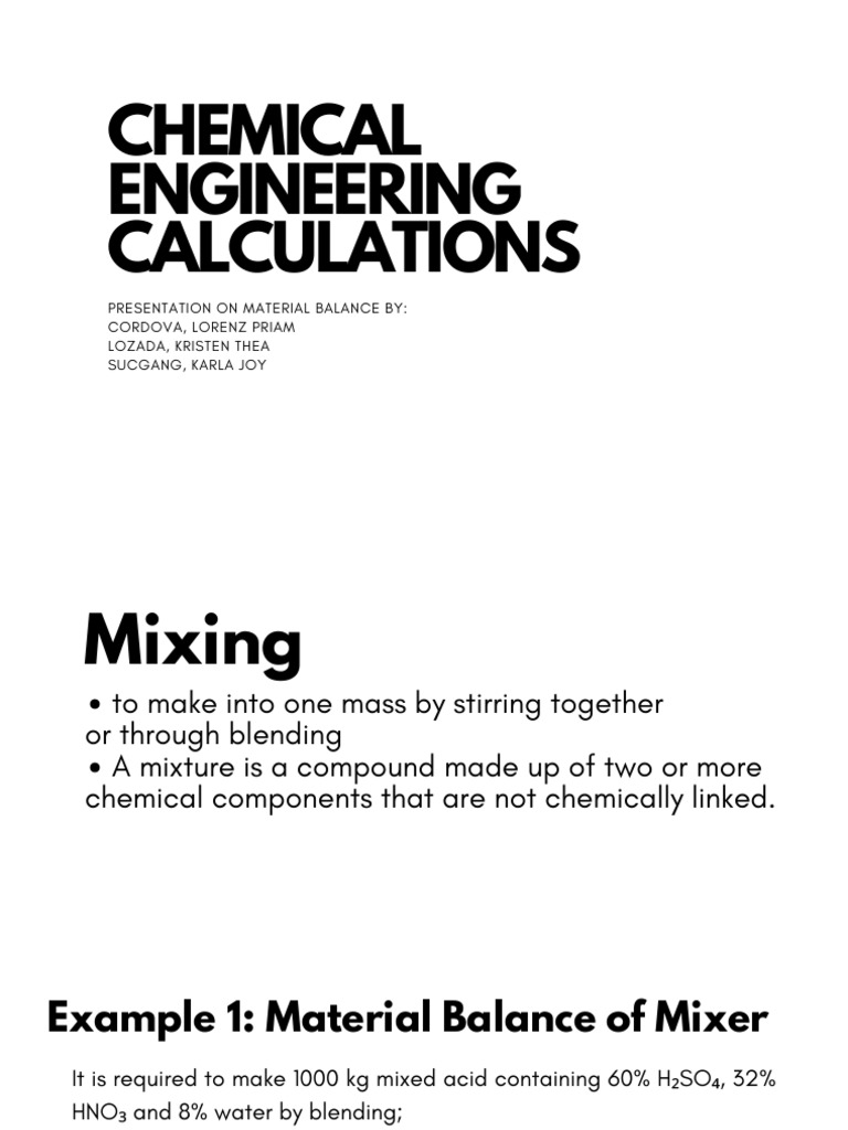 CHEMCALC | PDF | Nitric Acid | Sulfuric Acid