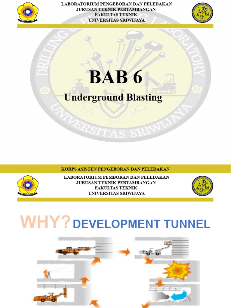 BAB 6 Underground Blasting | PDF | Seni | Komputer