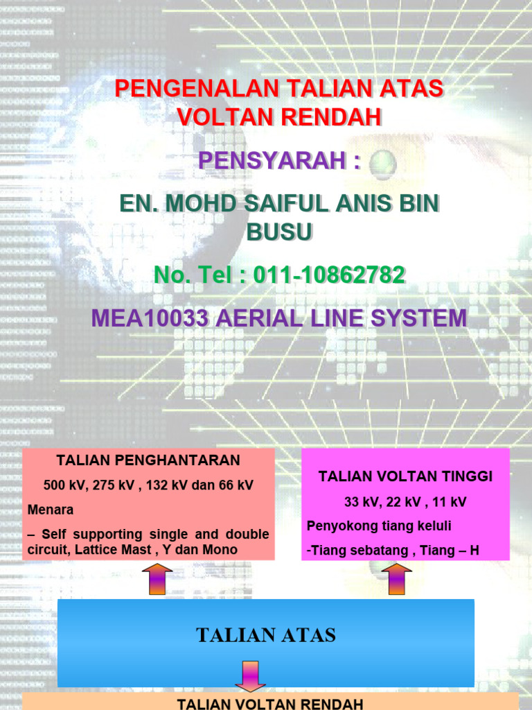 Aerial Line System | PDF