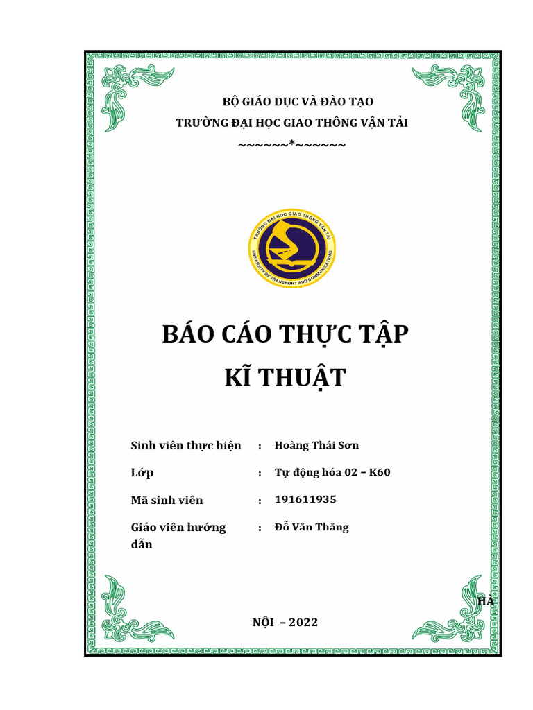 Baocao 1 | PDF