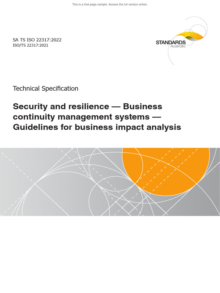 Technical Specification | PDF | International Organization For ...