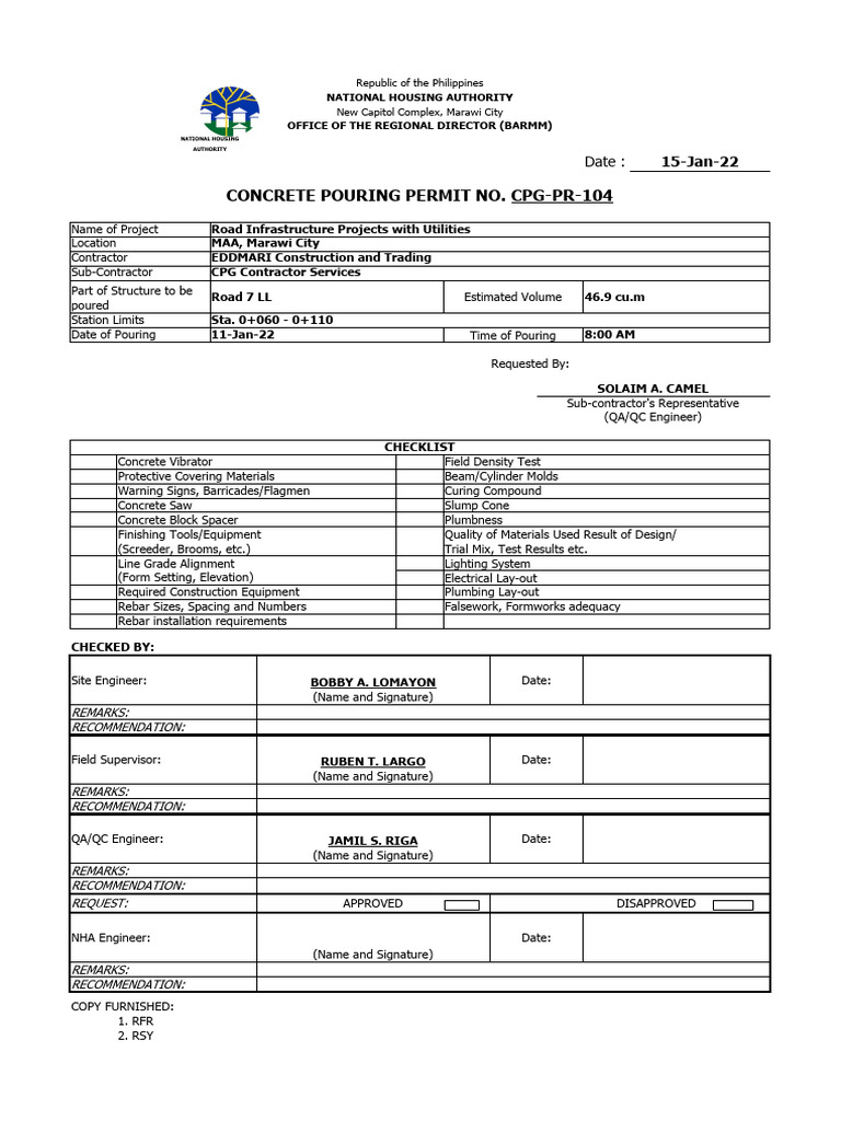 CPG-PR-104_013846 | PDF | Concrete | Materials