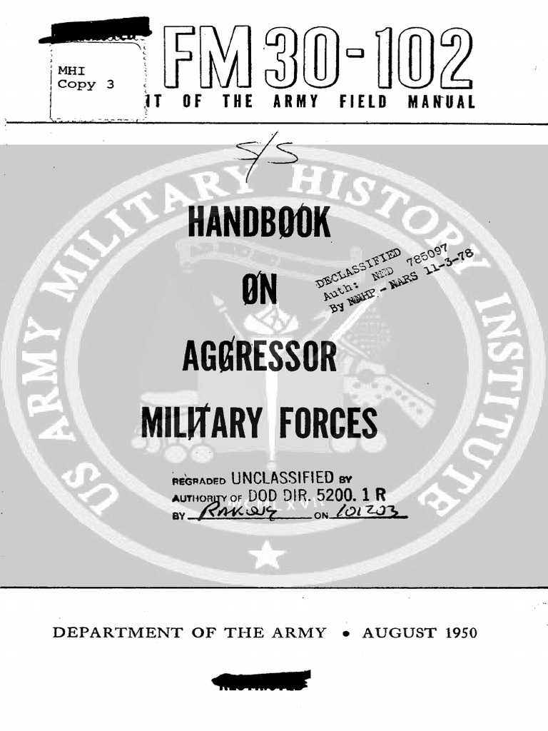 FM30_102_1950 | PDF | Division (Military) | Military