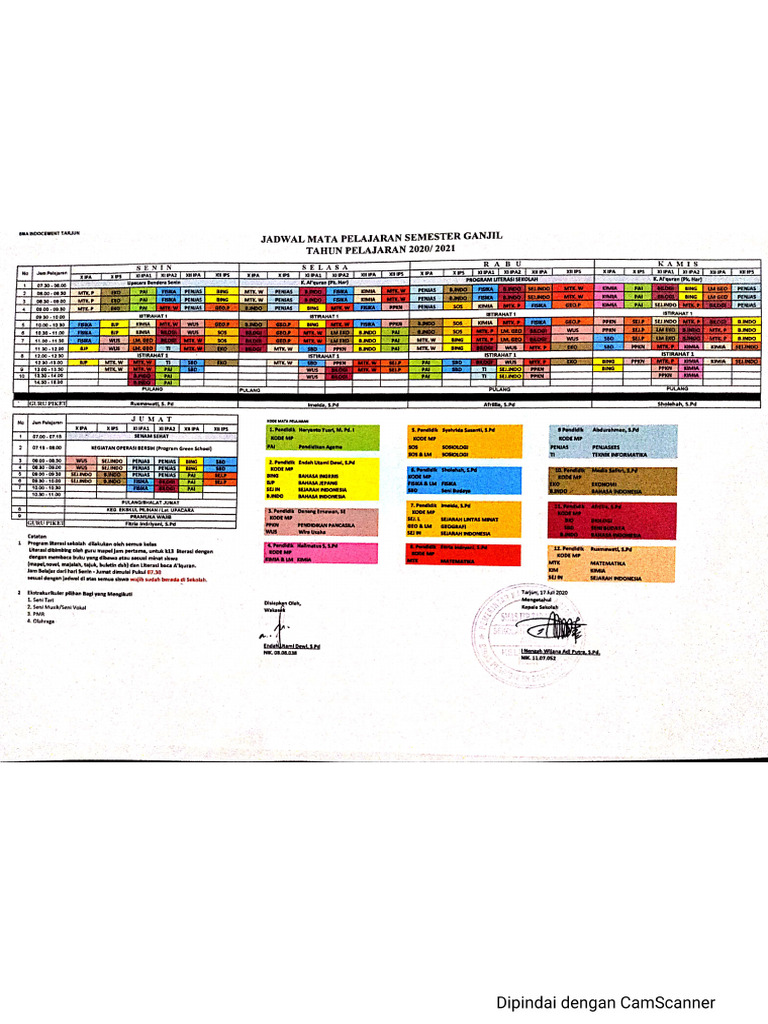 Jadwal Rev Terbaru | PDF