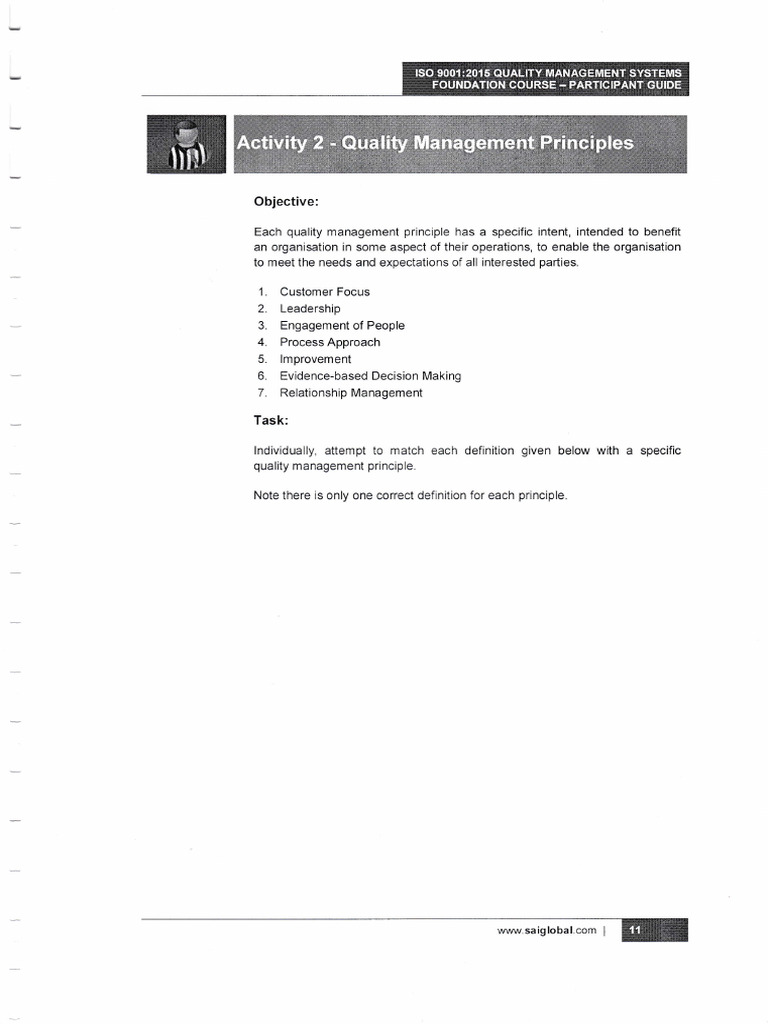 01 Module 1b | PDF | Quality Management | Business