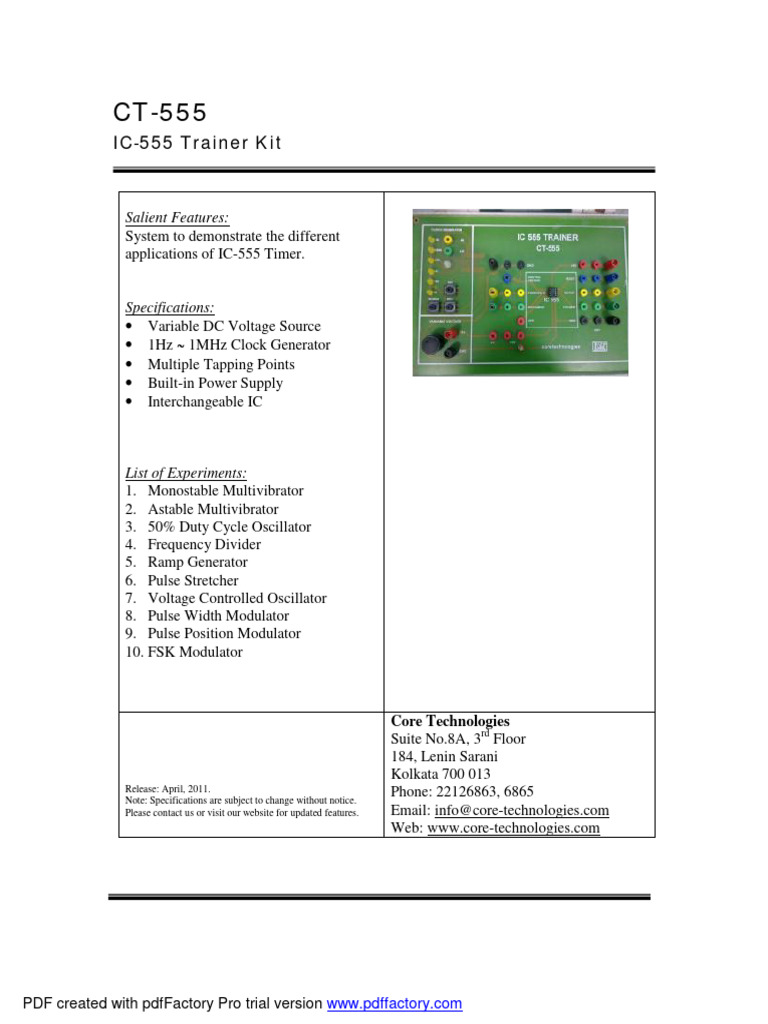 CT 555 | PDF