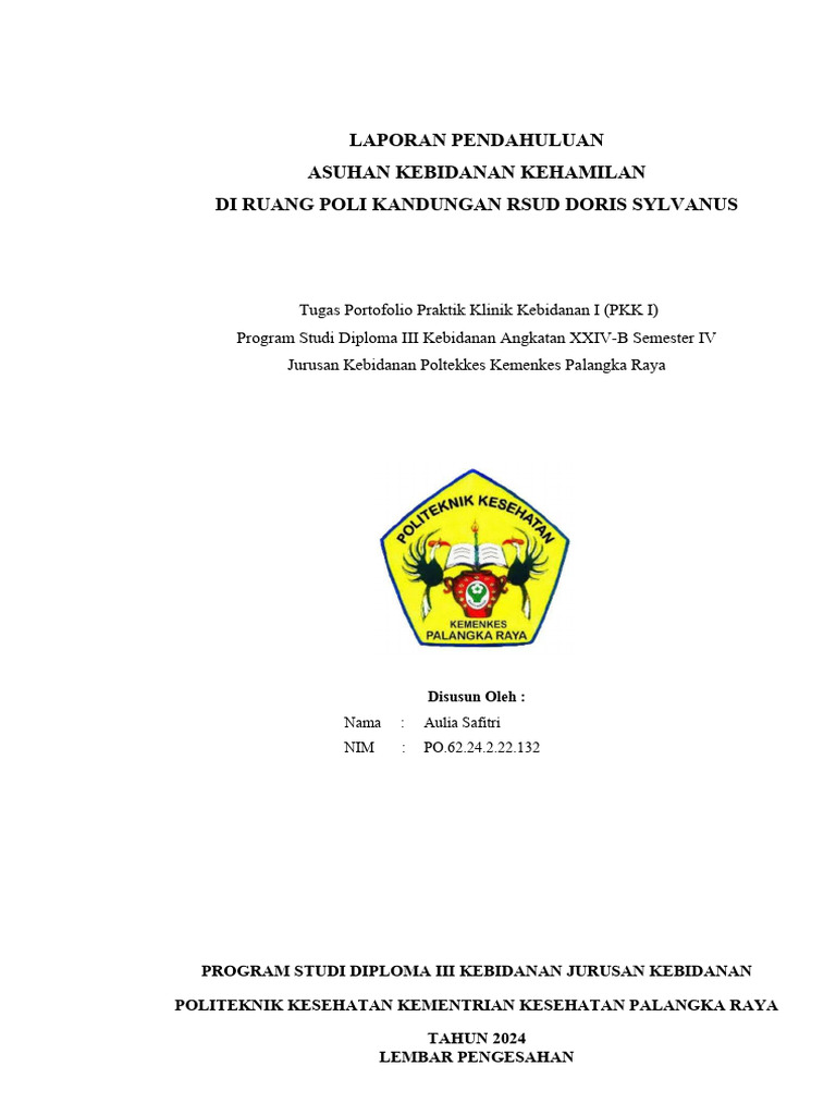 Laporan Pendahuluan Masa Nifas | PDF