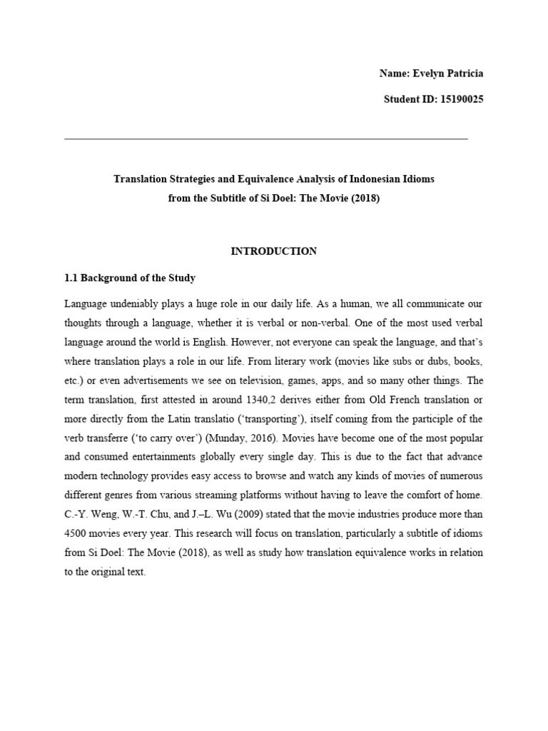 Seminar 2 | PDF | Idiom | Translations