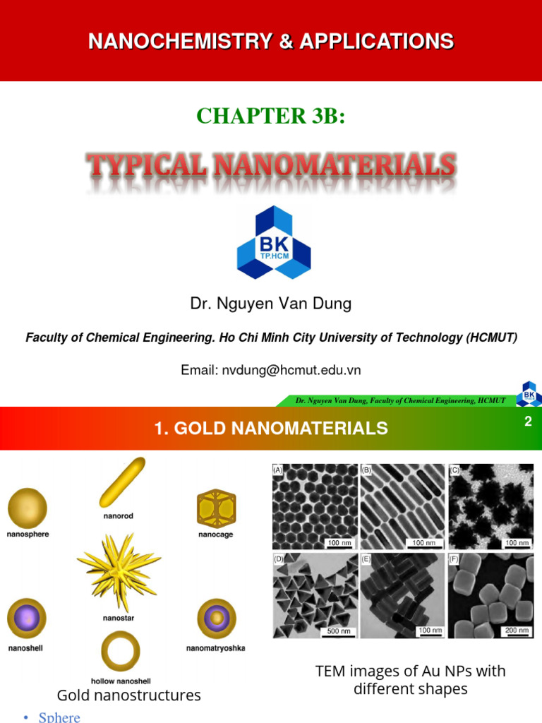 Chapter 3B-Typical Nanomaterials | PDF | Titanium Dioxide | Nanomaterials