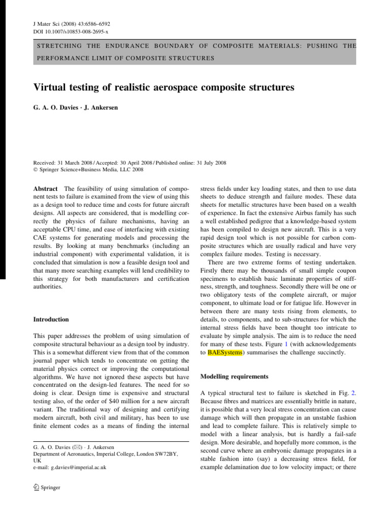 2008_J Mater Sci_43_6586-6592_DaviesG-Virtual testing of realistic ... 2008_J Mater Sci_43_6586-6592_DaviesG-Virtual testing of realistic ...