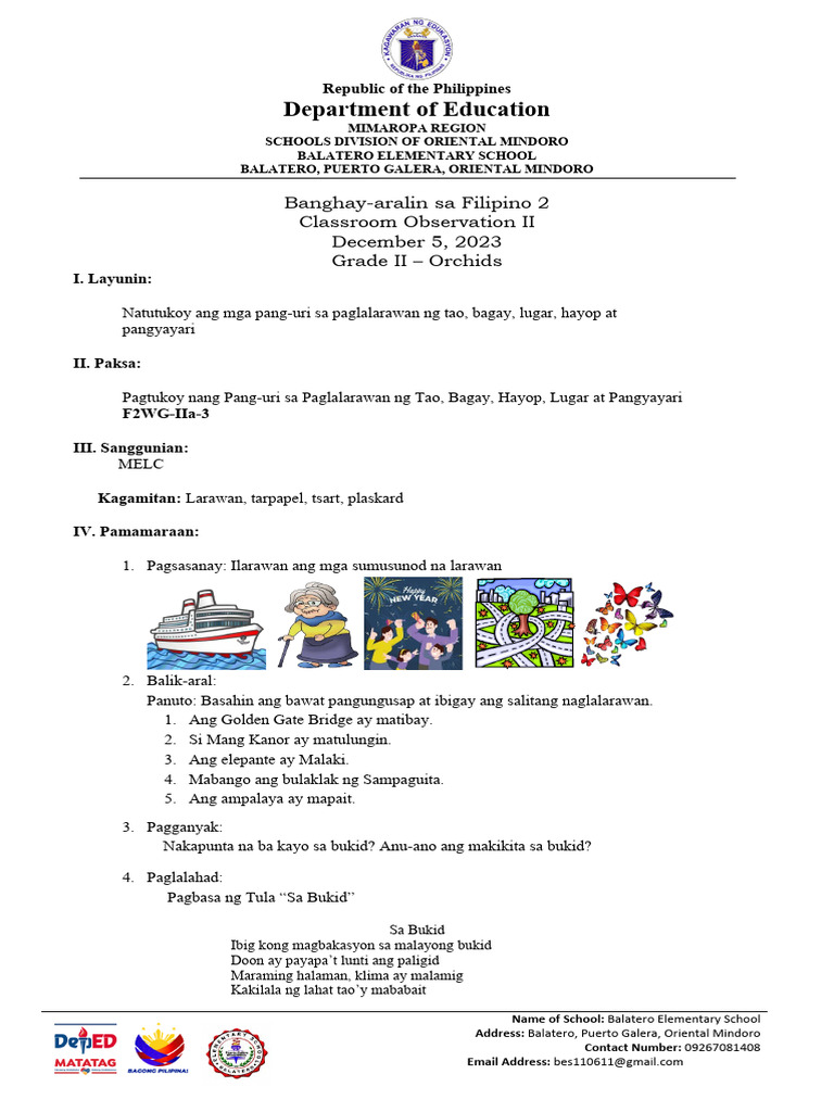CO2 Jma Filipino q2 2023 2024 | PDF