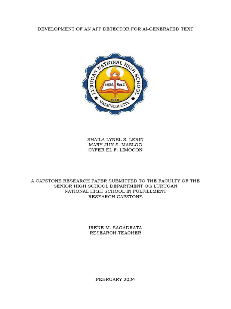 AI Capstone | PDF | Artificial Intelligence | Intelligence (AI) & Semantics