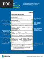 Check List Reembolso - Programacion Gmm-Metlife 09 2021 | PDF