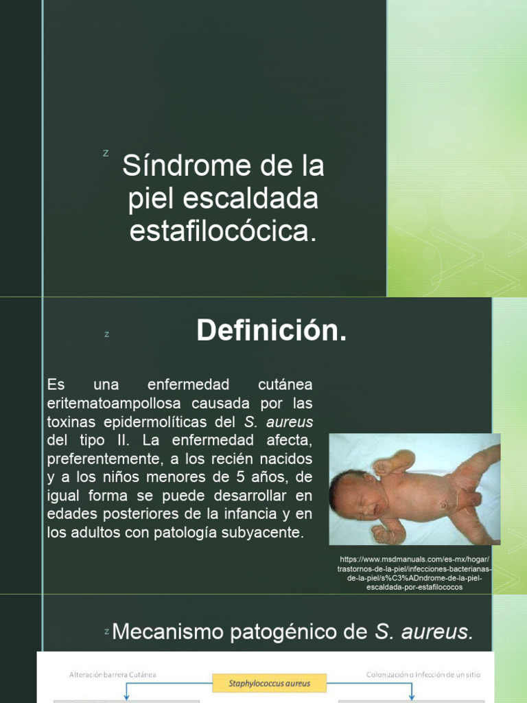 Síndrome de piel escaldada estafilocócica | PDF | Staphylococcus Aureus ...