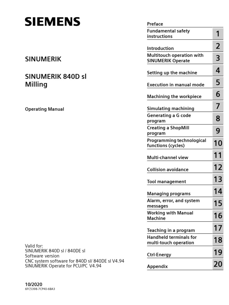 840 Milling 2020 | PDF | Documentation | Computing