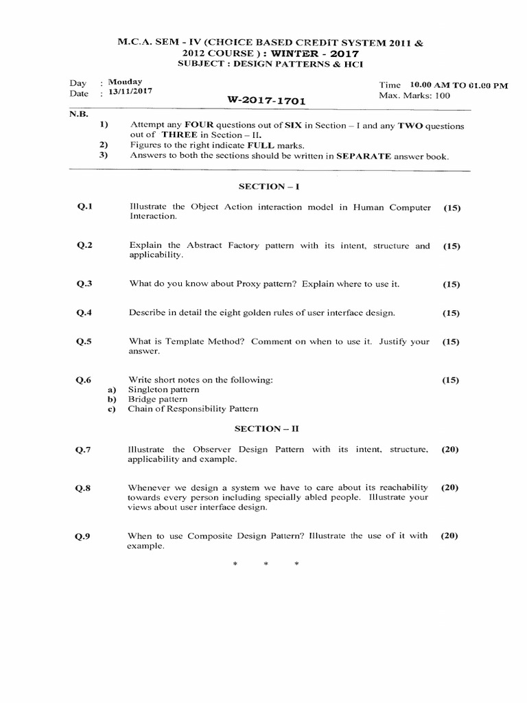 Design Patterns & HCI | PDF