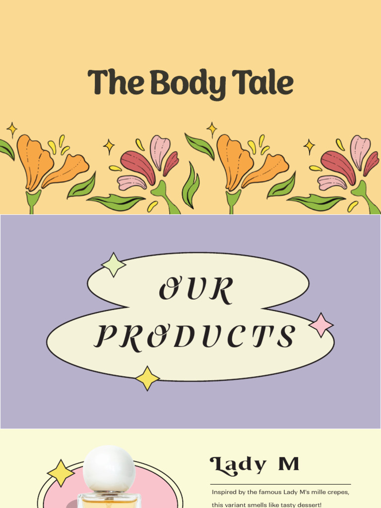 Catalog The Body Tale - Non-Collaboration - Products | PDF | Foods ...