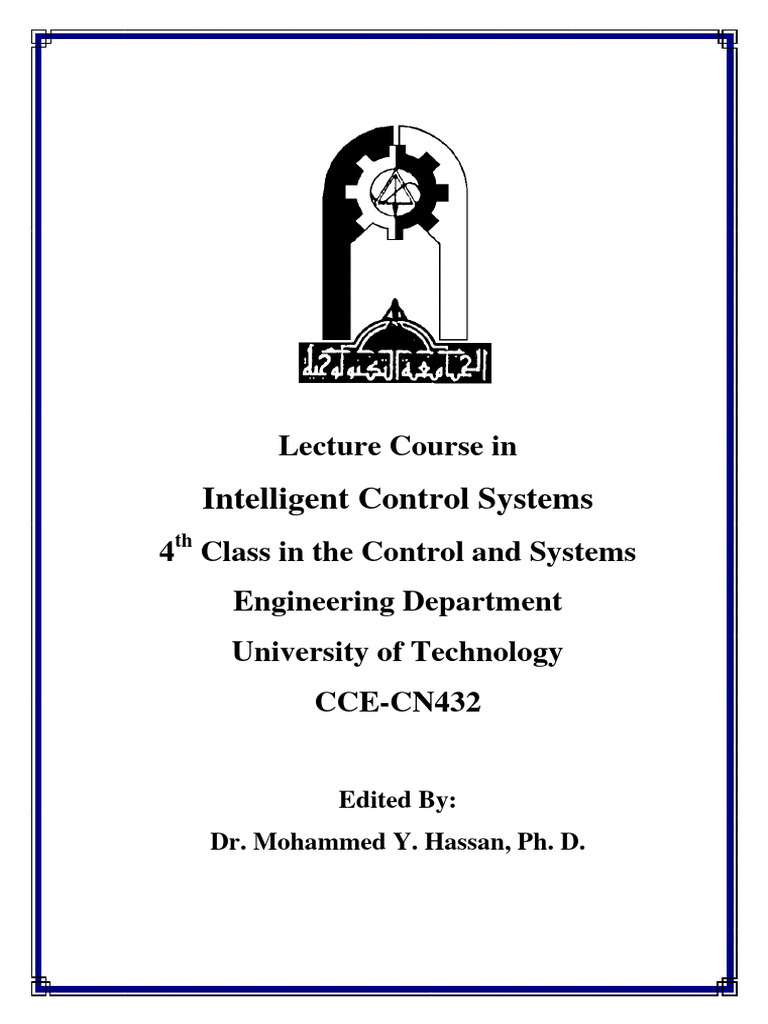 Intelligent Control System - 4th - Control and Mechatronics | PDF | Neuron | Dendrite