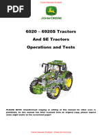 JOHN DEERE 4050 4250 4450 4650 4850 TRACTOR Service Repair Manual | PDF