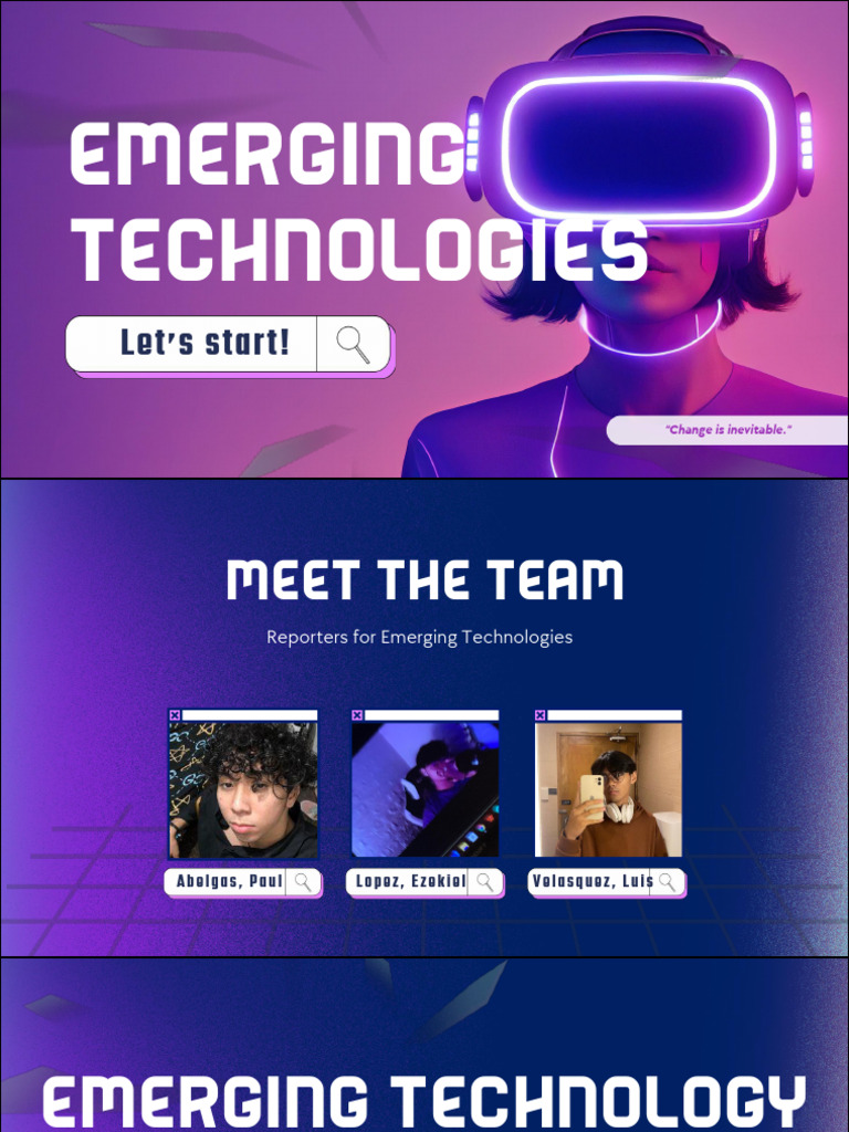 Cc105-Emerging Technologies | PDF | Emerging Technologies | Augmented Reality