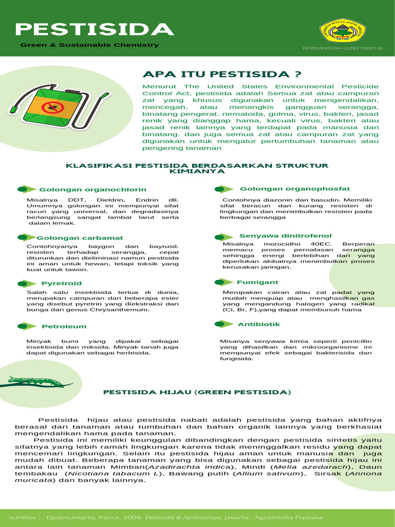 Infografik Pestisida Ferdiansyah | PDF