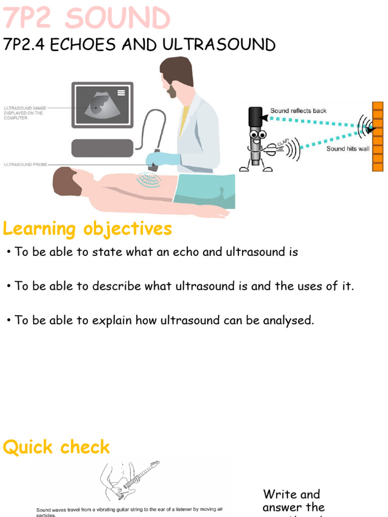 7P2.4 Echoes and Ultrasound | PDF | Social Science | Foreign Language Studies
