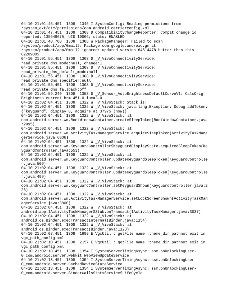 log | PDF | Computer Programming | Operating System Families