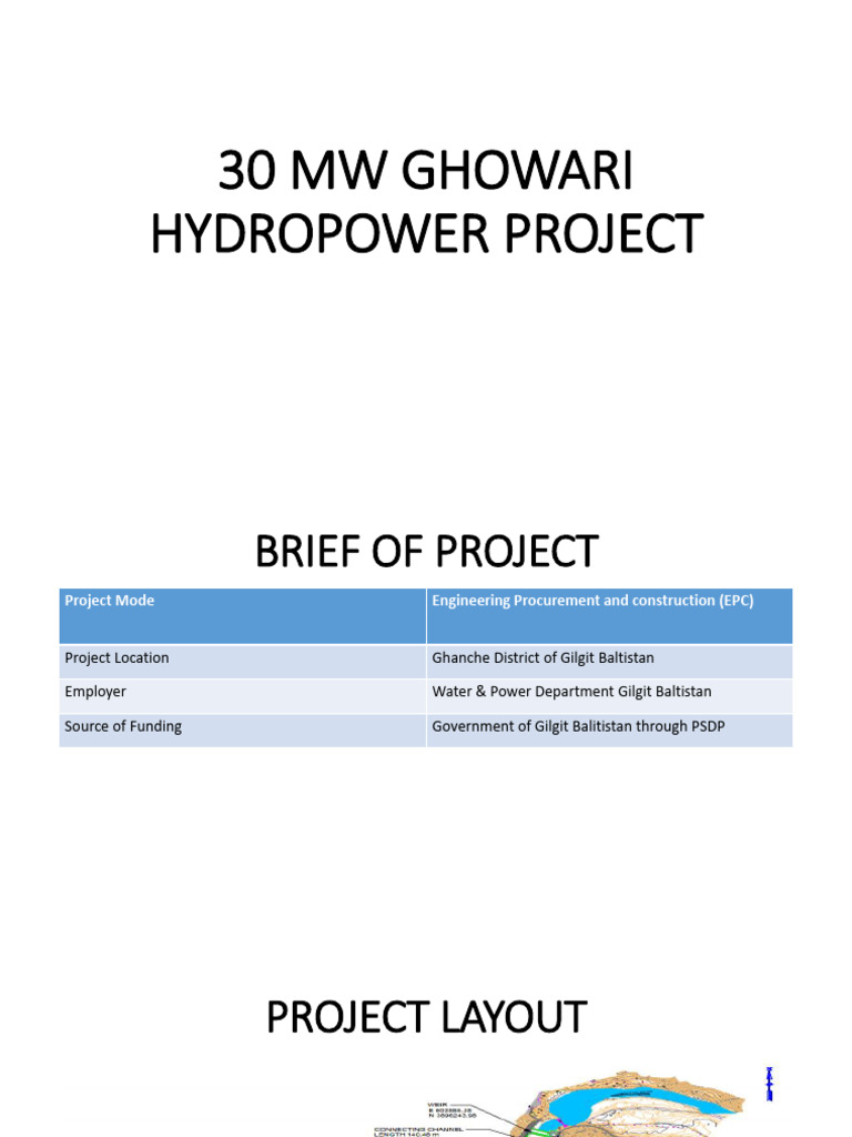 30 MW Guwari HPP Project Brief | PDF | Electrical Substation | Electric Power Transmission