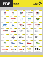 Listado de Canales Directv | PDF | Arte