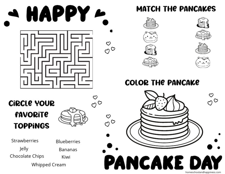 Pancake-Placemat-Activity-Printable-PDF | PDF