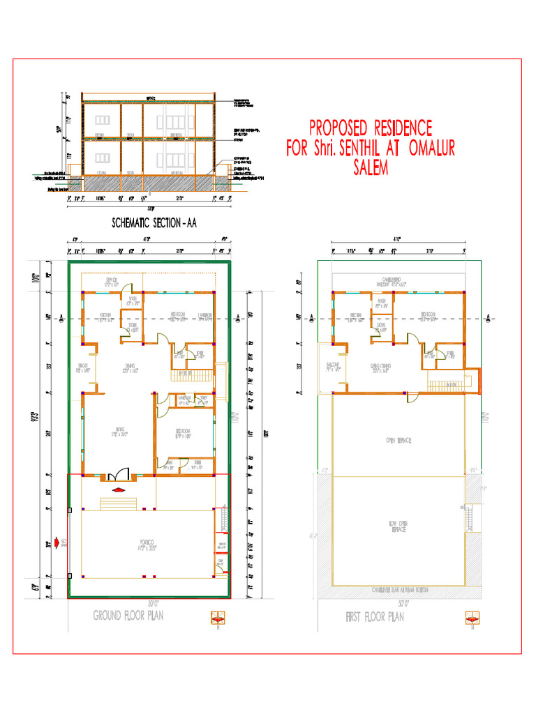 Floor Plans & Section | PDF