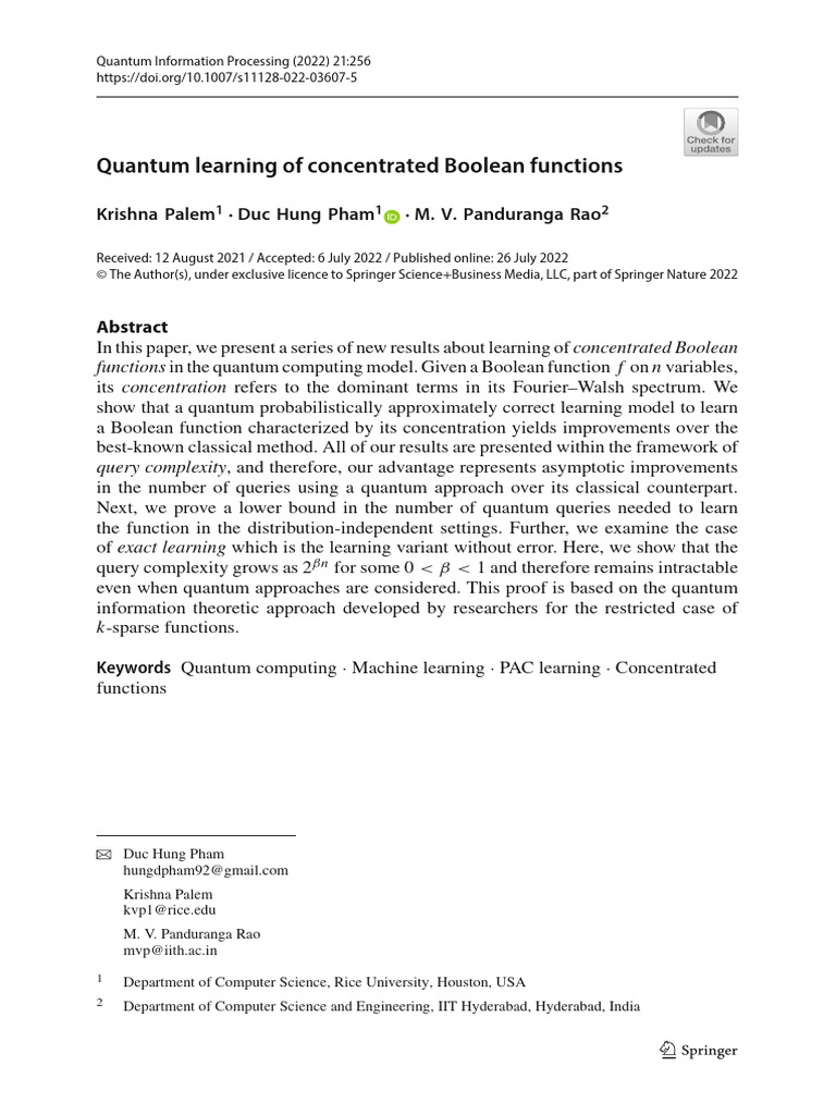 Paper 1 | PDF | Quantum Computing | Discrete Fourier Transform