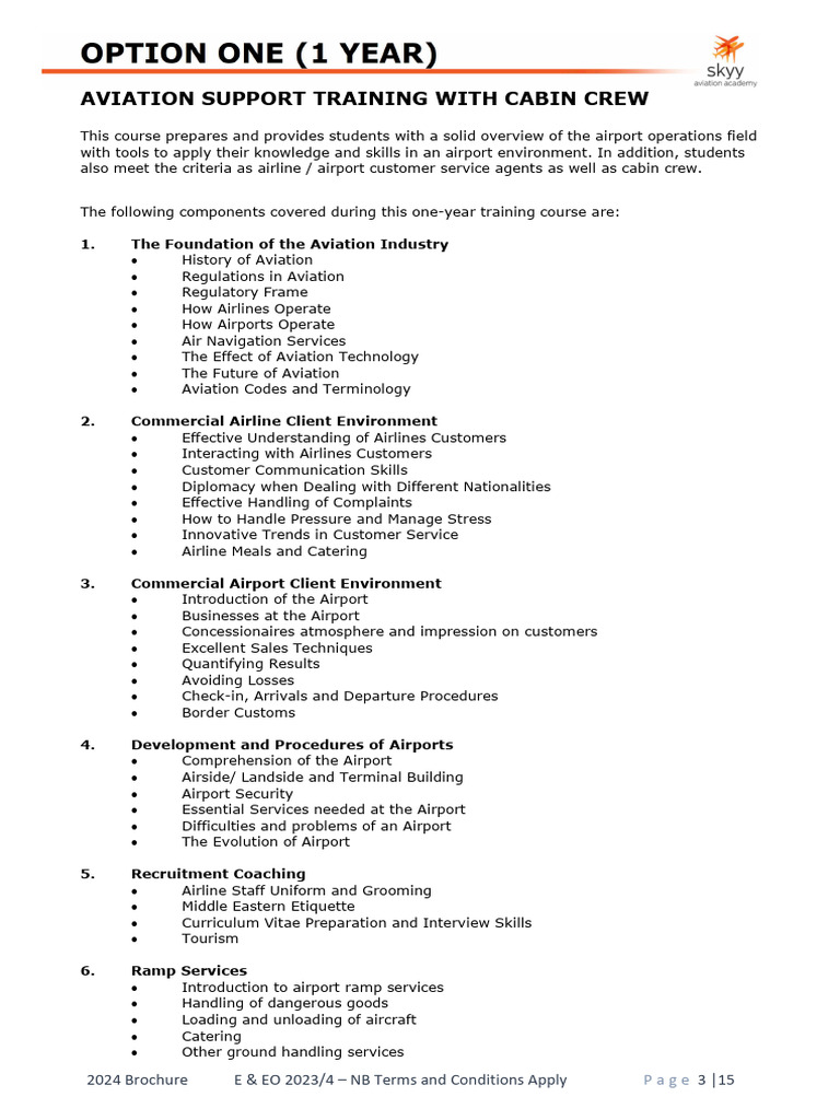 OPT1-DUR-2024 | PDF | Airport | Flight Attendant