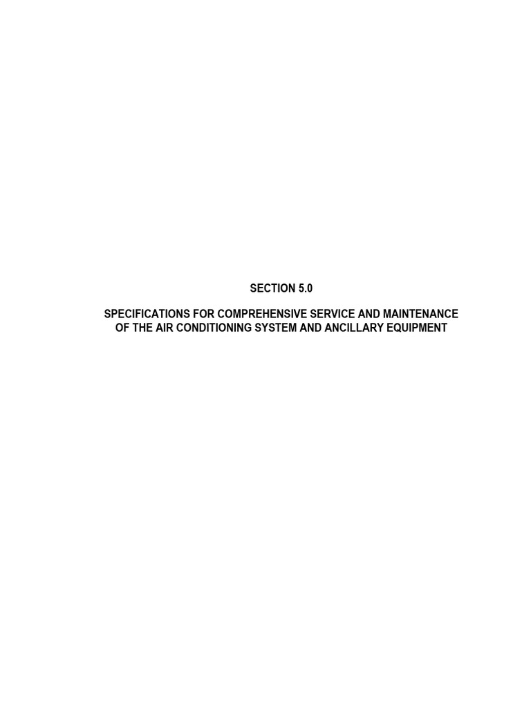 Section 5 Acmv Serviceandmaintenance Ver2020 190821 Final Edaranckm Pdf Bearing