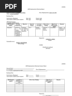 Summary of Quarterly Grades Template | PDF