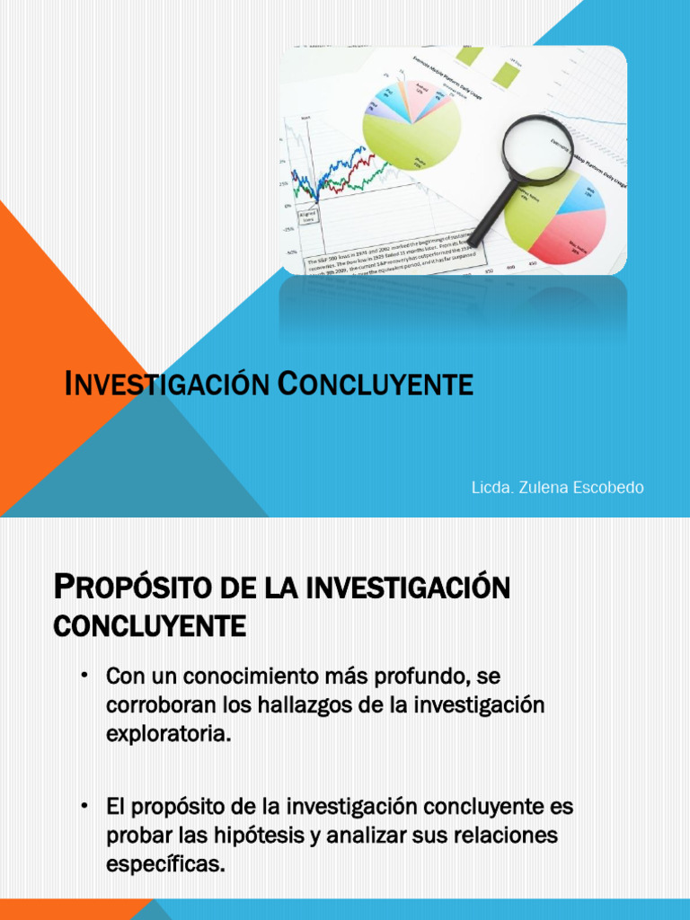 P5 Investigación Concluyente | PDF | Metodología de encuesta | Cuestionario