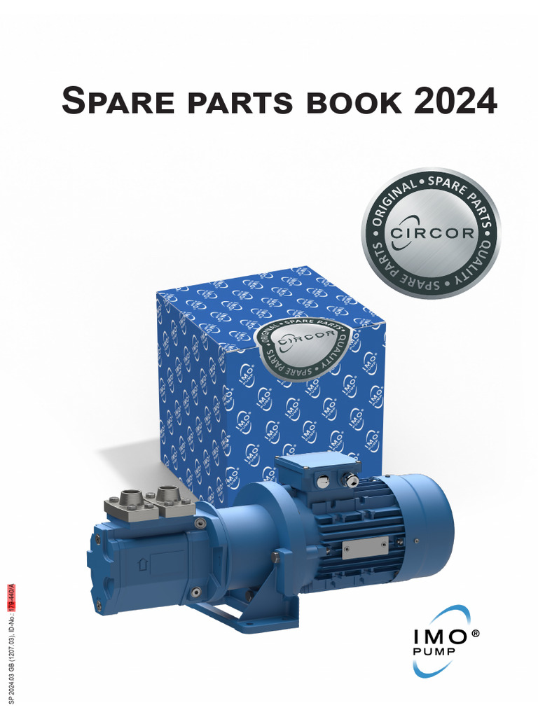 IMO AB - SparePartsBook - 2024 | PDF | Pump | Bearing (Mechanical)