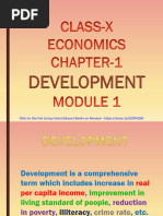 Class 10 Economics: Development Notes | PDF | Income | Income Distribution