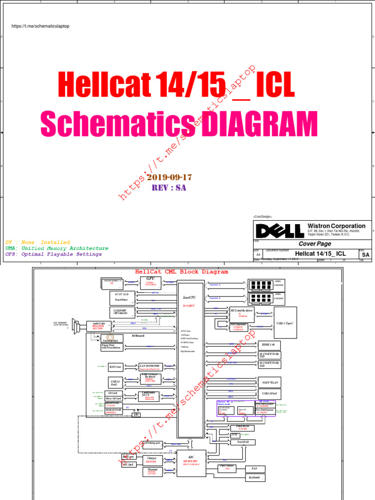Hellcat 14/15 ICL Schematics Diagram | PDF | Usb | Computer Science