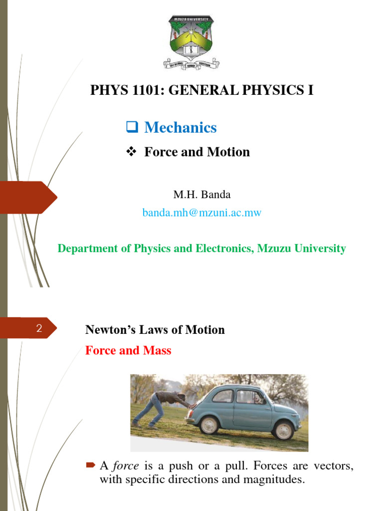 Newton's Laws and Forces in Physics | PDF | Force | Friction