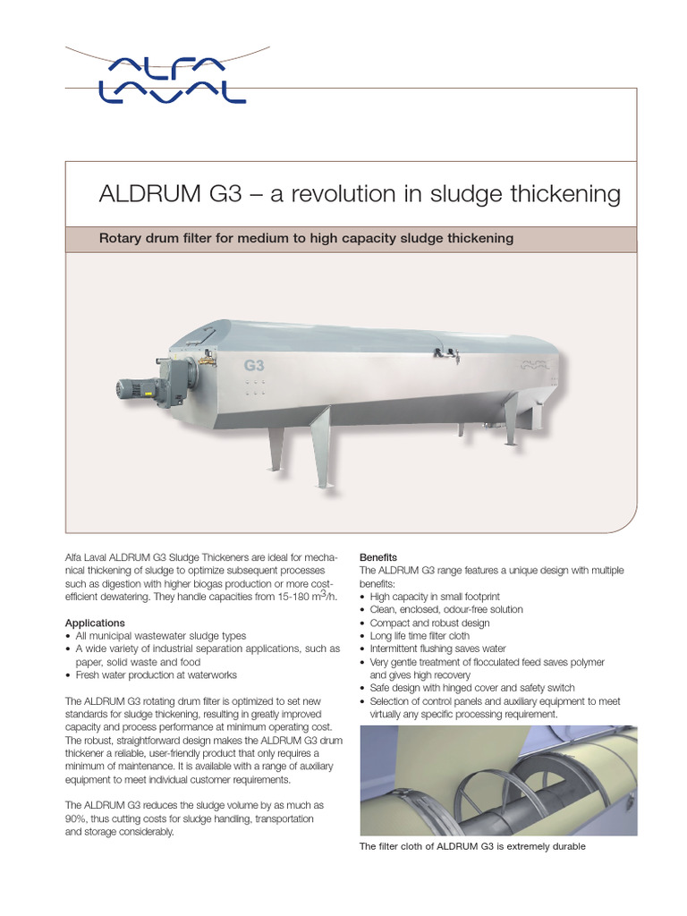 Aldrum g3 | PDF | Filtration | Pump