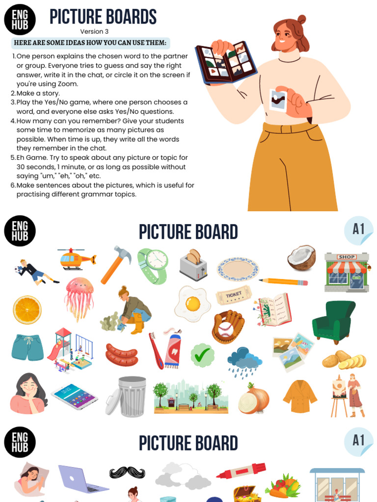 A1-B1 Picture Boards 3.0 | PDF