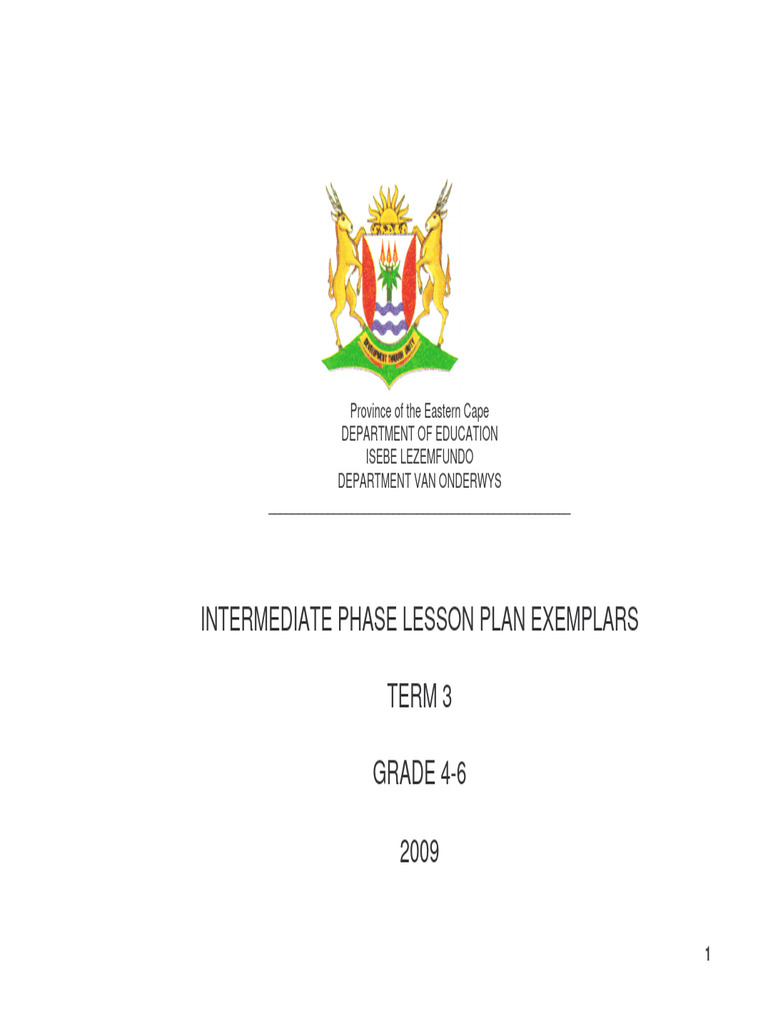 2009 T 3 Lesson Plans Intermediate | PDF | Lesson Plan | Curriculum